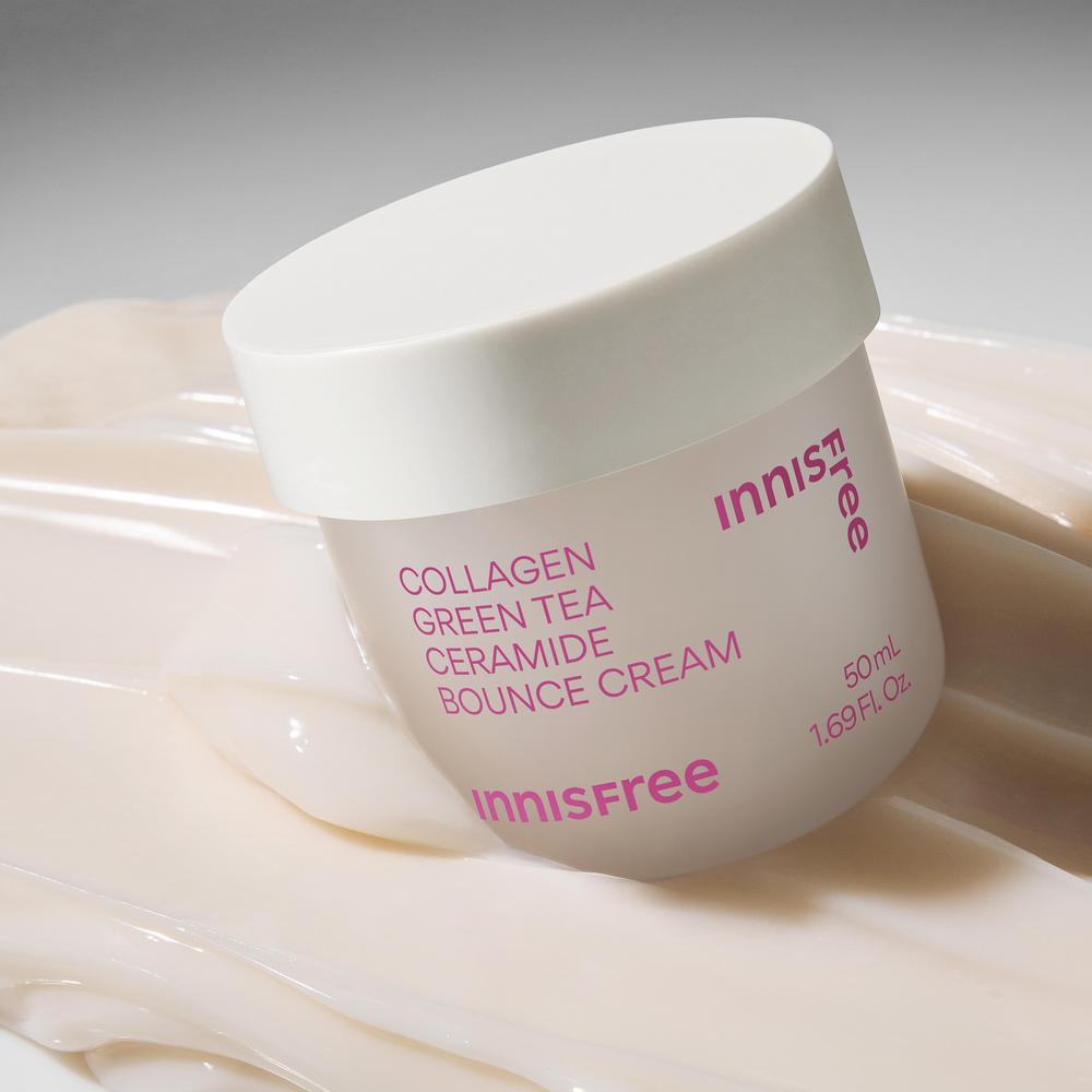 Collagen Green Tea Ceramide Bounce Cream 50ml – INNISFREE Philippines
