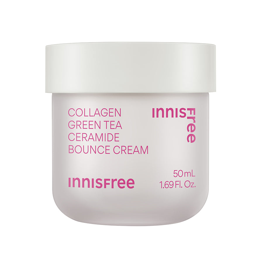 Collagen Green Tea Ceramide Bounce Cream 50ml – INNISFREE Philippines